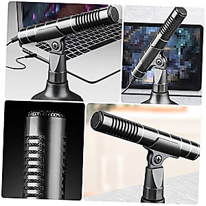 NUSITOU 1pc Microphone Travel Mic Recording Desk Mic Laptop Mic Mini Mic Usb Mic Wireless Mic Microfonos Inalambricos Professional Desktop Mic Chat Mic Computer Lightweight Aluminum Alloy