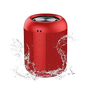 Bluetooth Speakers, Portable Wireless Speaker, Portable Waterproof Speaker with IPX6 Waterproof for iPhone, Samsung, 24H Playtime,Upgraded
