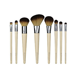 EcoTools-Cruelty Free Confidence in Bloom Brush Set-Cruelty Free Synthetic Taklon Bristles, Recycled Packaging, Recycled Aluminum Ferrules