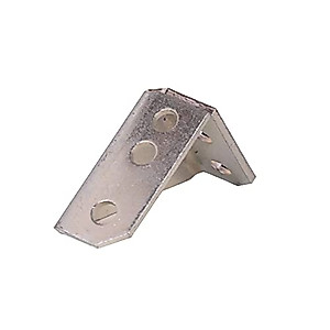 Genuine Unistrut P2484-EG 7 Hole 90 Degree Gusseted Angle Connector Bracket for All 1-5/8