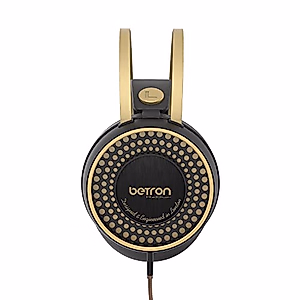 Betron Retro Over Ear Headphones with Wired Connection Stereo Deep Bass 3.5mm Jack