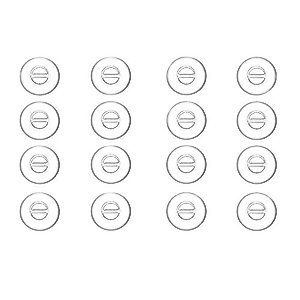 16pcs Medium (CL-NSEN) Noise Isolation Premium Eartips Adapters Compatible with Sennheiser (M2 IE) Momentum I and G CX 3.00 CX 5.00 CX 7.00BT HD1 HD1 Free, HD1 Wireless in Ear Earphones Headphones