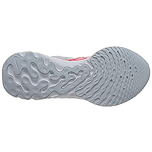 Nike React Infinity Run Flyknit Women's Running Shoe,Pure Platinum/Sunset Pulse/Football Grey/Bright Crimson, 8.5 M
