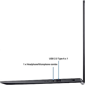 Acer Aspire 5 Notebook Laptop, 15.6 inch FHD Display, Intel Core i7-1165G7, 20GB RAM, 1TB PCIe SSD, Webcam, Backlit Keyboard, Fingerprint Reader, HDMI, Wi-Fi 6, Windows 11 Home, Black