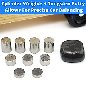 Pinewood Car Derby Weights Tungsten (4 Oz Bundle)