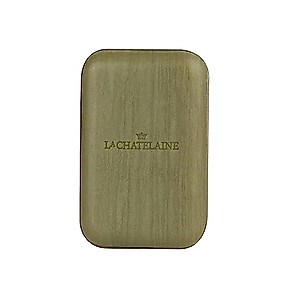La Chatelaine Shea Butter Bar Soap| Natural and Organic |Triple Milled | Made in France | Unisex, Men, Women | Large (Moroccan Mint)