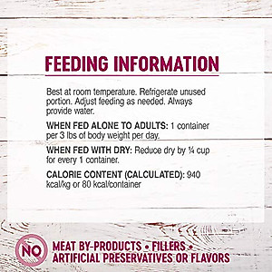 Wellness Petite Entrees Mini Fillets Natural Wet Small Breed Dog Food, Roasted Chicken, Beef, Carrots & Green Beans, 3-Ounce Cup (Pack of 24)