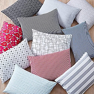 Marimekko - Queen Sheets, Cotton Percale Bedding Set, Crisp & Cool Home Decor (Pikkun Rasymatto, Queen)