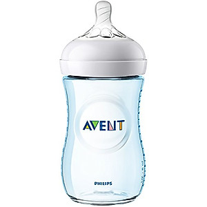 Philips Avent Natural Baby Bottle Blue Gift Set, SCD206/12