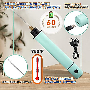 DC 4V Charging Multifunctional Foam Cutting Cutter Hot Knife Cordless Foam Soldering Iron Welding Ring Carving Tools EVA, EPS, XPS, KT Board Sponge