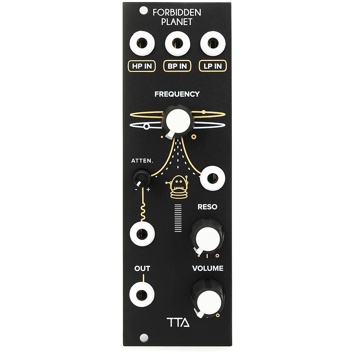 Tiptop Audio Forbidden Planet Analog Filter Module - Black