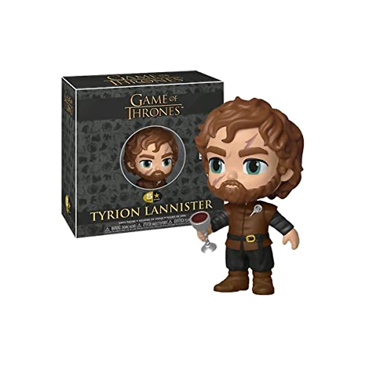 Funko 5 Star: Game of Thrones : Tyrion Lannister - Collectible Vinyl Figure - Gift Idea - Official Merchandise - for Kids & Adults - TV Fans - Model Figure for Collectors and Display