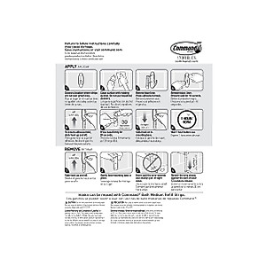 Command Medium Designer Bath Hooks, White, 2-Hooks, 4-Water-Resistant Strips, Organize Damage-Free (Pack of 2)