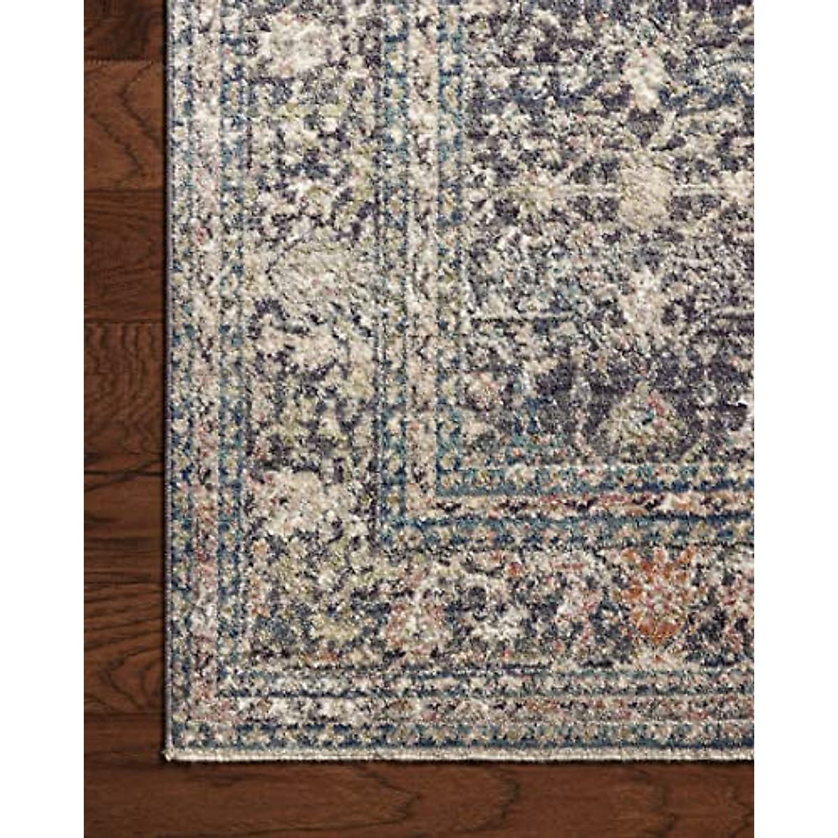 LOLOI Jean Stoffer Bradbury Collection BRU-01 Midnight / Multi 9'-0'' x 12'-0'' Area Rug