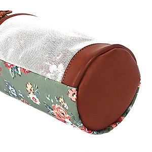 TOURBON Canvas Golf Bag for Women Driving Range Travel Course Club Carry Case