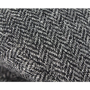 Flat Cap for Men Made in Ireland Irish Hat Flat Cap 100% Irish Wool Gray L