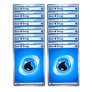 Pokemon Basic Water Energy Lot - Scarlet & Violet - x12 Card