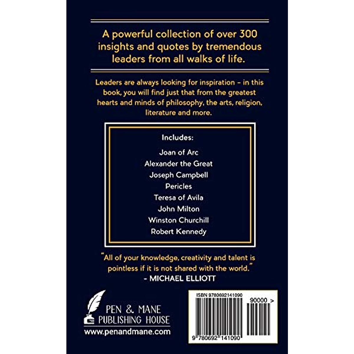 The Leader's Book of Inspiration: Quotes and Insights for Today's Leaders (Inspiration Series)