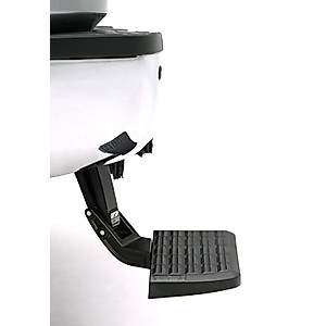 AMP Research 75305-01A BedStep Retractable Bumper Step for 2007-2013 Toyota Tundra Black, Large