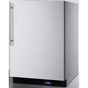 Summit SCFF53BXCSSHV Under Counter Upright Freezer, Stainless-Steel