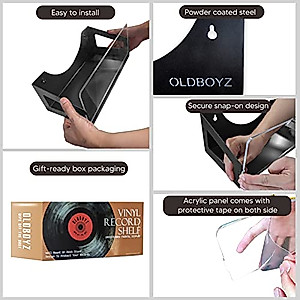 OLDBOYZ Vinyl Record Storage