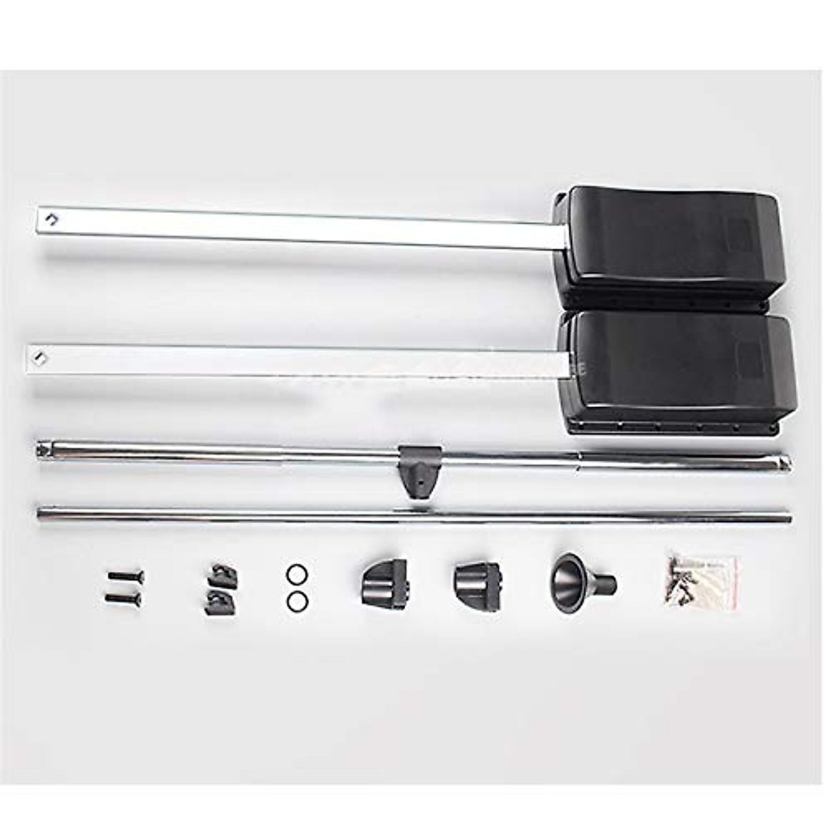 Drop-Down Wardrobe Hanging Rails, Automatic Rebound Width Adjustable, Large Retractable Wardrobe Hangers, Light Storage System with Aluminum Poles, Space Saving, Load 30KG (Size : 450-600mm