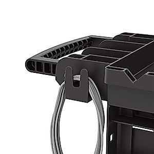 Suncast Commercial PUCHD1937 Heavy Duty Utility Cart - 19 Inch x 37 Inch - 500 Pounds Load Capacity, Black