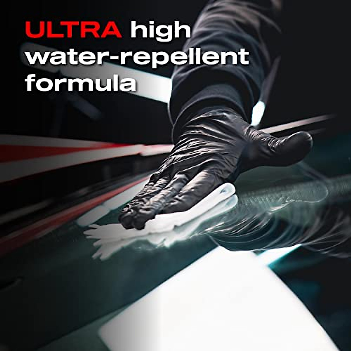 Nasiol GlasShield Wipe-On Nano Rain Repellent Wipes for Windshield, Water Repellent, Easy Application, Powerful Effect, Antistain Wipes, for Automobile Windshield and Helmet, Visor, Glasses