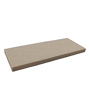 Kiyeocca Custom Indoor Bench Cushion for Furniture, Bay Seat Window Pad, Mudroom Bench Cushions, Window Box Cushion Replacement, Piano Bench Seating Cushion, 16x70 in
