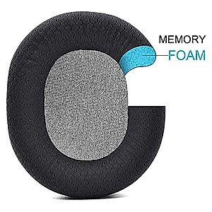 defean Arctis 3 Arctis 5 Repair Parts Suit Replacement Ear Pad and Headband Pad Compatible with Arctis 3, Arctis 5 Headset