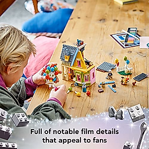 LEGO Disney and Pixar ‘Up’ House Disney 100 Celebration Classic Building Toy Set for Kids and Movie Fans Ages 9 and Up, A Fun Gift for Disney Fans and Anyone Who Loves Creative Play, 43217