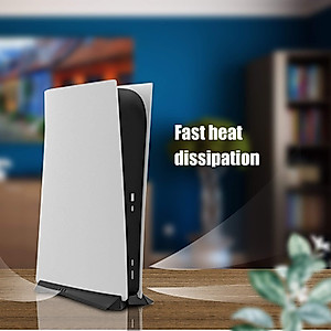 HEATFUN PS5 Stand, Vertical Stand for Playstation 5 Disc Edition - Black