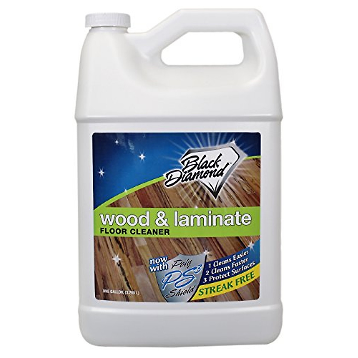 Black Diamond Stoneworks Wood & Laminate Floor Cleaner: For Hardwood, Real, Natural & Engineered Flooring –Biodegradable Safe for Cleaning All Floors