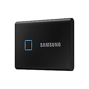 SAMSUNG SSD T7 Portable External Solid State Drive 1TB, Up to USB 3.2 Gen2 , Reliable Storage for Gaming, Students, Professionals, (MU-PC1T0T/AM), Black