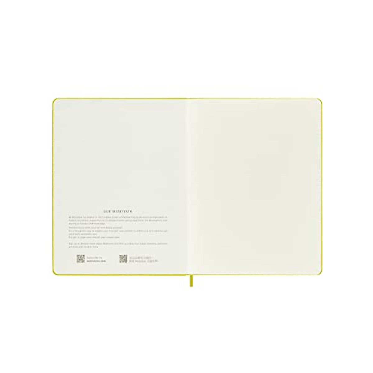Moleskine Classic Notebook, Hard Cover, XL (7.5" x 9.5") Ruled/Lined, Hay Yellow (Silk), 192 Pages