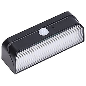 LED Wall Light, Easy Installation Outdoor Solar Lights Energy Saving IP65 Waterproof for Corridor for Garden for Home