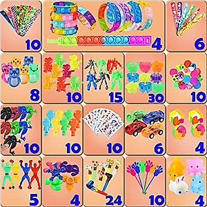YOAUSHY 180 Pcs Party Favors for Kids 4-8-12,Treasure Box Toys for Classroom Prizes Goodie Bags Stuffers,Bulks Toys for Kids Birthday Favors Gifts Christmas Stocking Stuffers Easter Pinata Fillers