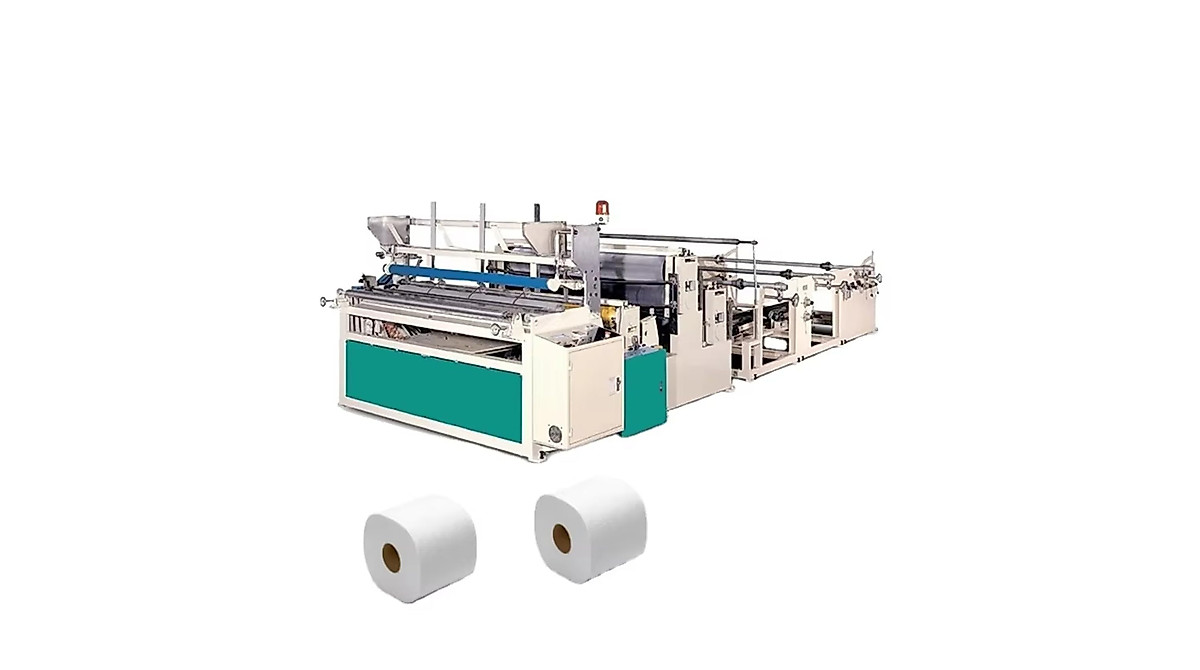 Small Toilet Tissue Paper Making Machine - Automatic Production Line