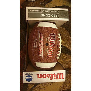 Wilson NCAA Red Zone Series Composite Leather Official Size Football | WTF1570ID