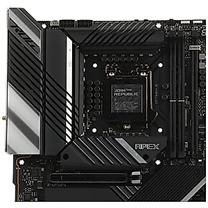 ASUS ROG Maximus XIII Apex (WiFi 6E) Z590 LGA 1200(Intel® 11th/10th Gen) ATX gaming motherboard (PCIe 4.0,18 power stages,Intel® 2.5 Gb Ethernet,4xM.2, USB 3.2 Gen 2x2, Aura Sync RGB)