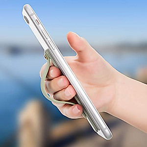 Weewooday 6 Pieces Phone Strap Grip Holder Finger Cell Phone Grip Telescopic Phone Finger Strap Stand Universal Finger Kickstand for Most Smartphones (Soft Colors)