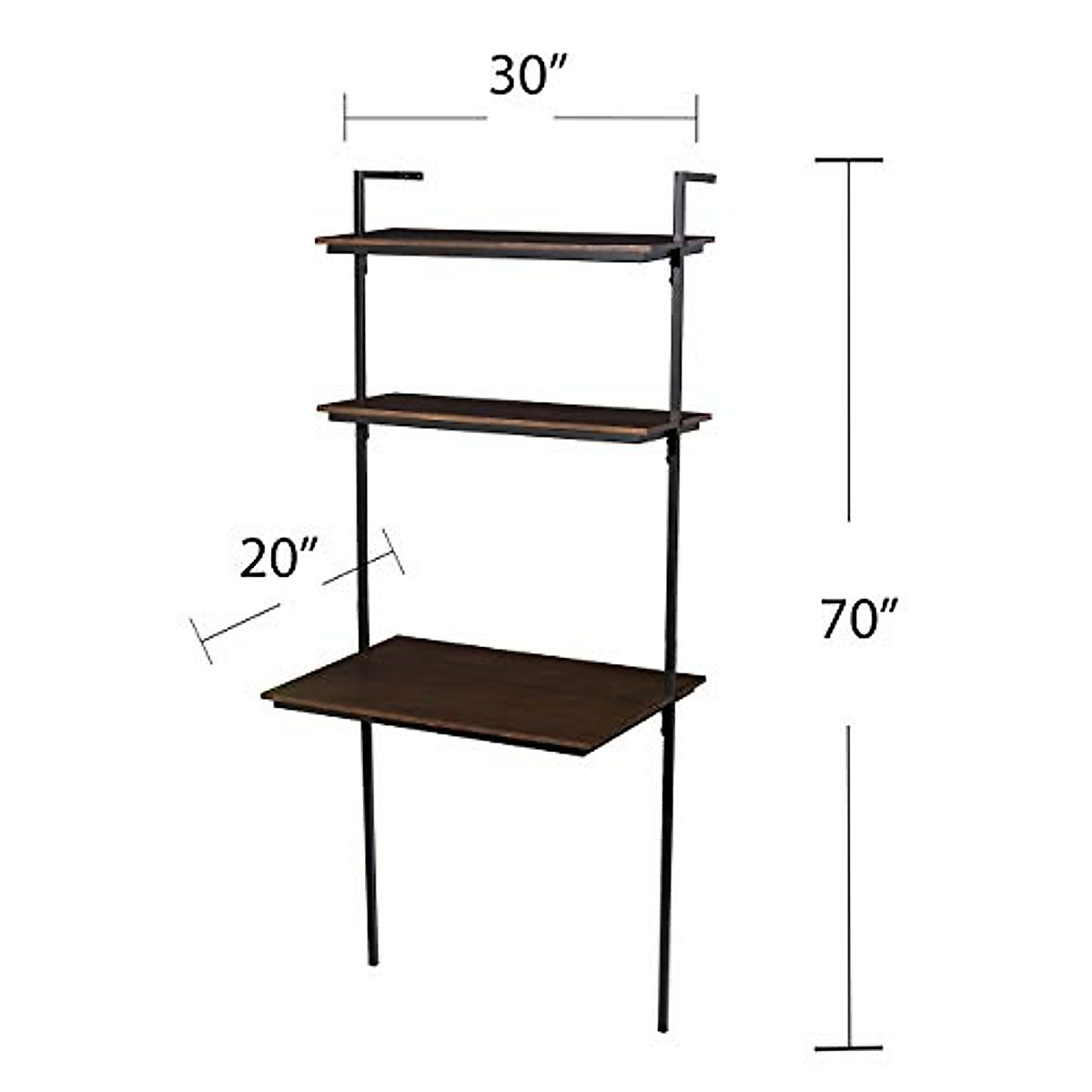 Holly and Martin Haeloen desk, Brown