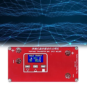 Portable Spot Welder Machine PCB LCD Spot Welder Pen Kit or 12V Car 18650 Lithium Battery Mini Size Lithium Battery Spot Welding Machine Spot Welding Tool Set