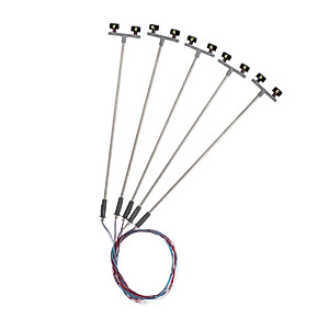 BESSTUUP 20Pcs 1:87 Model Miniature Garden Train Lights HO Scale Accessory 12cm