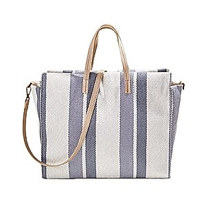 Canvas Tote Bag Women Large Handbag Satchel Shoulder Crossbody Bag Stylish Hobo Bag for Work Travel School