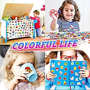 800Pcs Water Bottle Stickers, Stickers for Kids, Vinyl Waterproof Cool Scrapbook Stickers Pack for Laptop Skateboard Computer Guitar, Mixed Colorful Stickers for Teens Kids Boys Girls