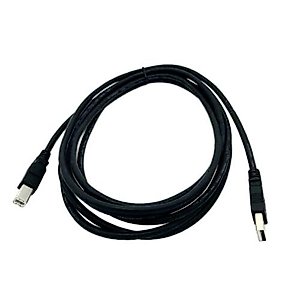 KXUPOIAV Replacement for fits USB Cable Cord for Brother Thermal Printer QL-570 QL-580N QL-700 QL-710W 10'