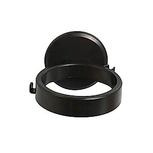 lasenersm 1 Piece Wall Mount Bathroom Blow Dryer Holder Hair Dryer Holder Bathroom Hair Dryer Rack No Drilling Hair Dryer Rack Holder Self Adhesive Blow Dryer Hanging Rack, Black