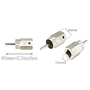 BikeHand Bike Bicycle Compatible with Shimano HG & Sram Gear Cassette Install Removal Tool - Lockring Tool - Mountain, MTB or Road Bike Sprocket or Freewheel - Tool ONLY