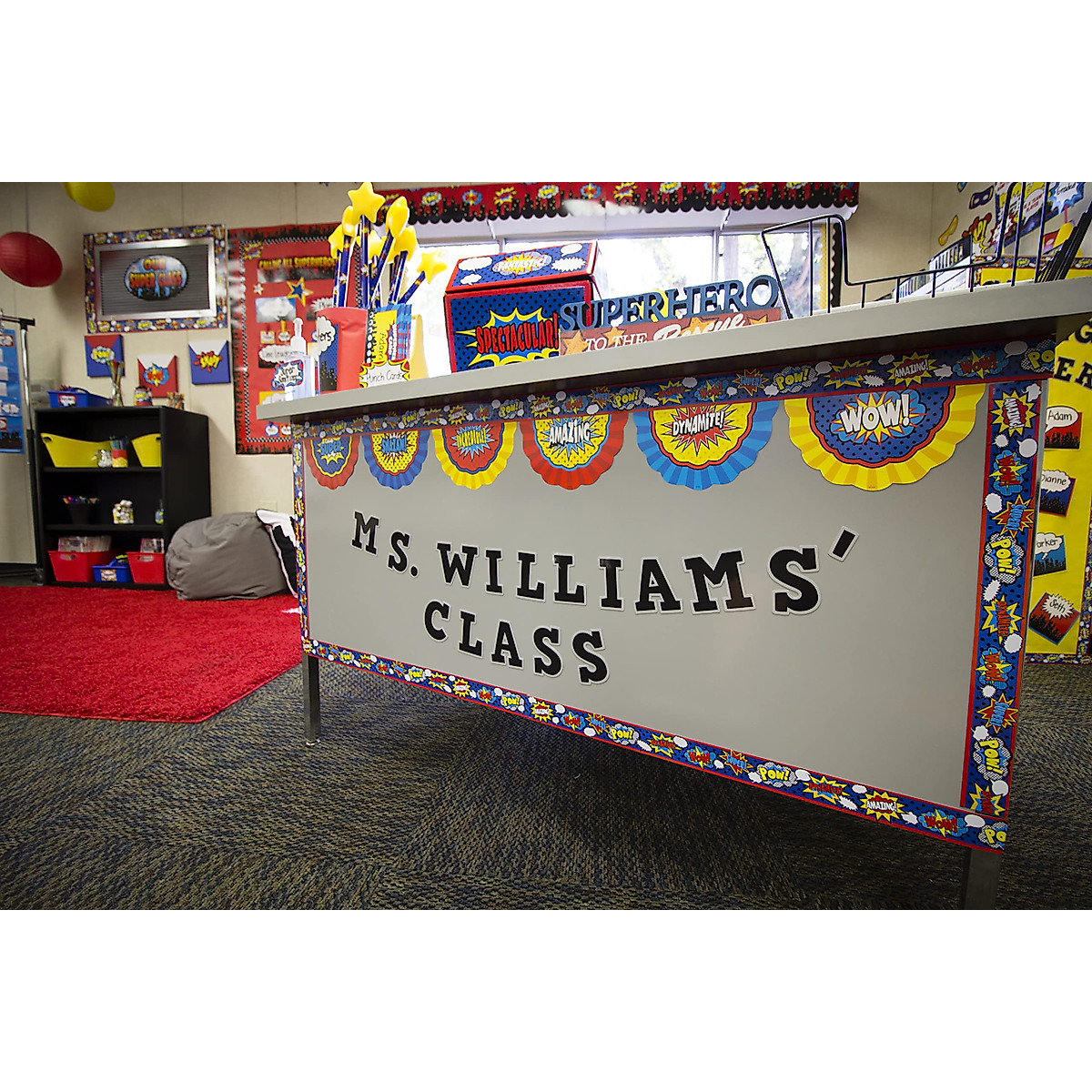 Teacher Created Resources Superhero Bunting Accents (5824)